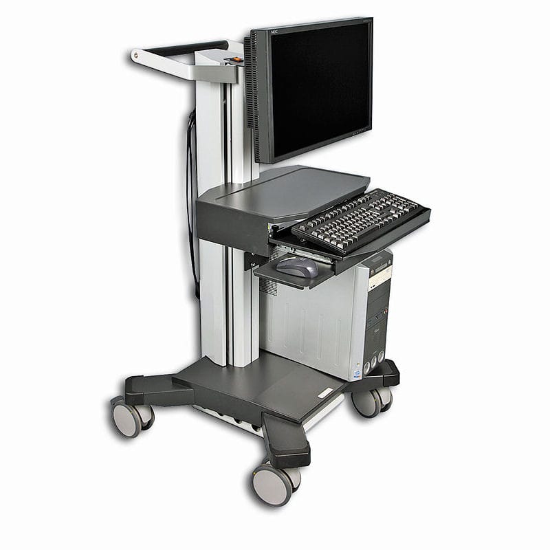 Höhenverstellbarer Computerwagen - SynergyCart® series - Extron / Knurr ...
