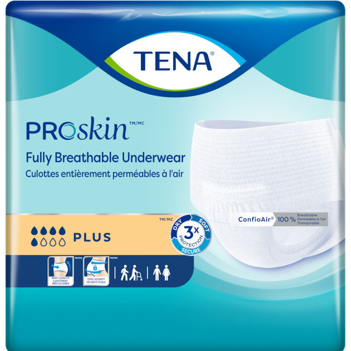 Windel für Erwachsene - PROSKIN™ PLUS - TENA - für Männer / für Frauen ...