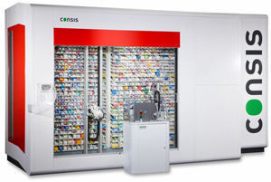 Automatisierter Ausgabeschrank / für Apotheken - CONSIS.E Robot - Willach