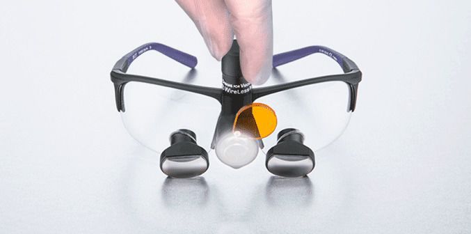 Dental-Stirnleuchte - DayLite® WireLess Mini - Designs for Vision - LED