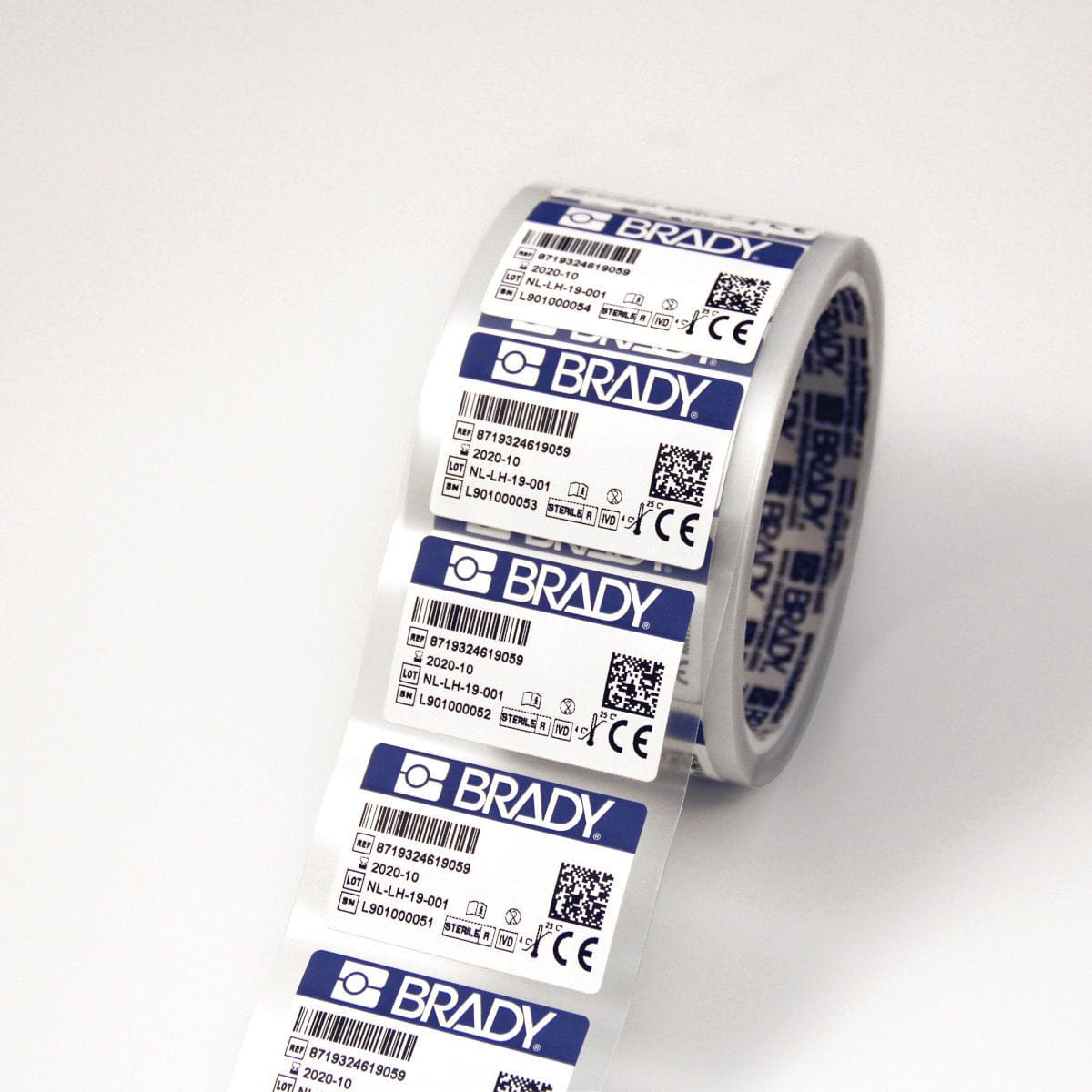 Etikett für Röhrchen - THT-UHF-7425-45X30 - Brady EMEA - für Fläschchen ...