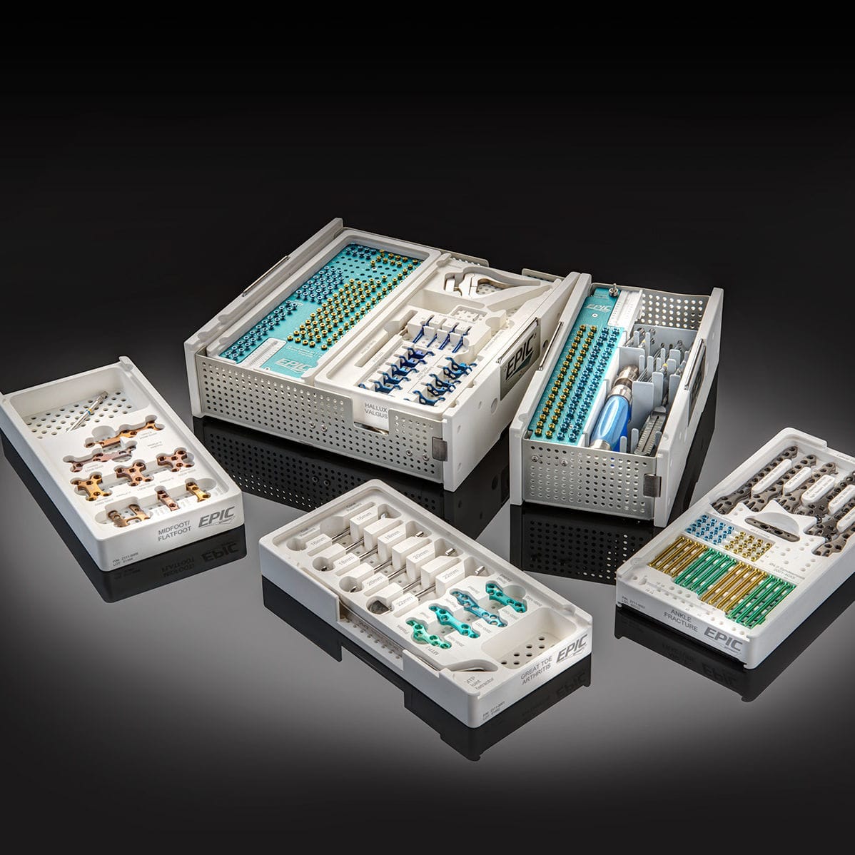 Instrumentenset für Fußchirurgie - EPIC - Exactech