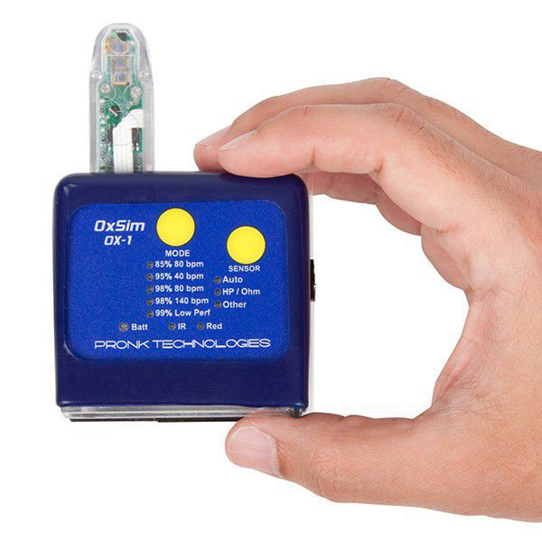 SpO2-Simulator - OX-1 OxSim® - Pronk Technologies - Monitor / tragbar