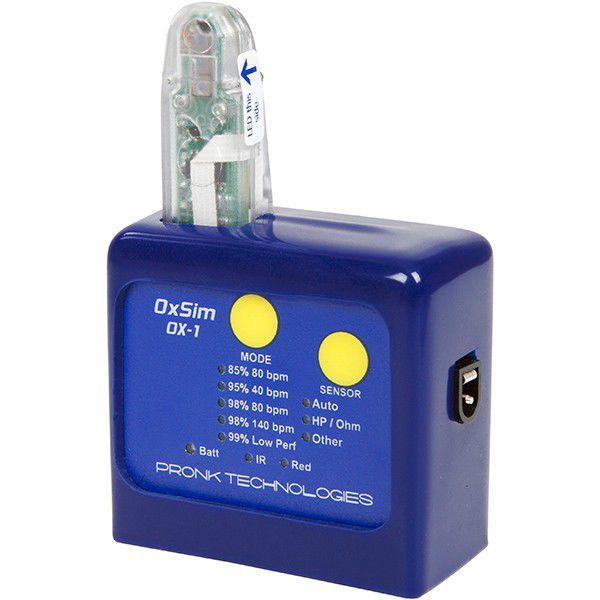 SpO2-Simulator - OX-1 OxSim® - Pronk Technologies - Monitor / tragbar