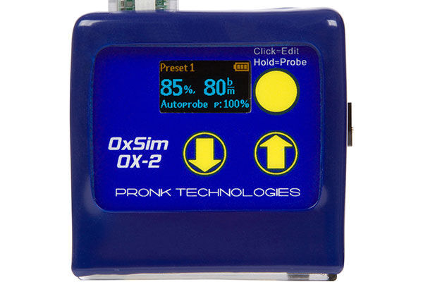 SpO2-Simulator - OX-2 OxSim Flex™ - Pronk Technologies - Monitor / tragbar