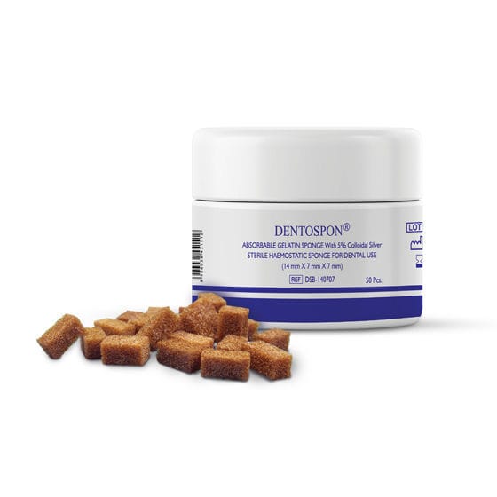 Pad-Hämostat - Dentospon® - Aegis Lifesciences - Zahnchirurgie