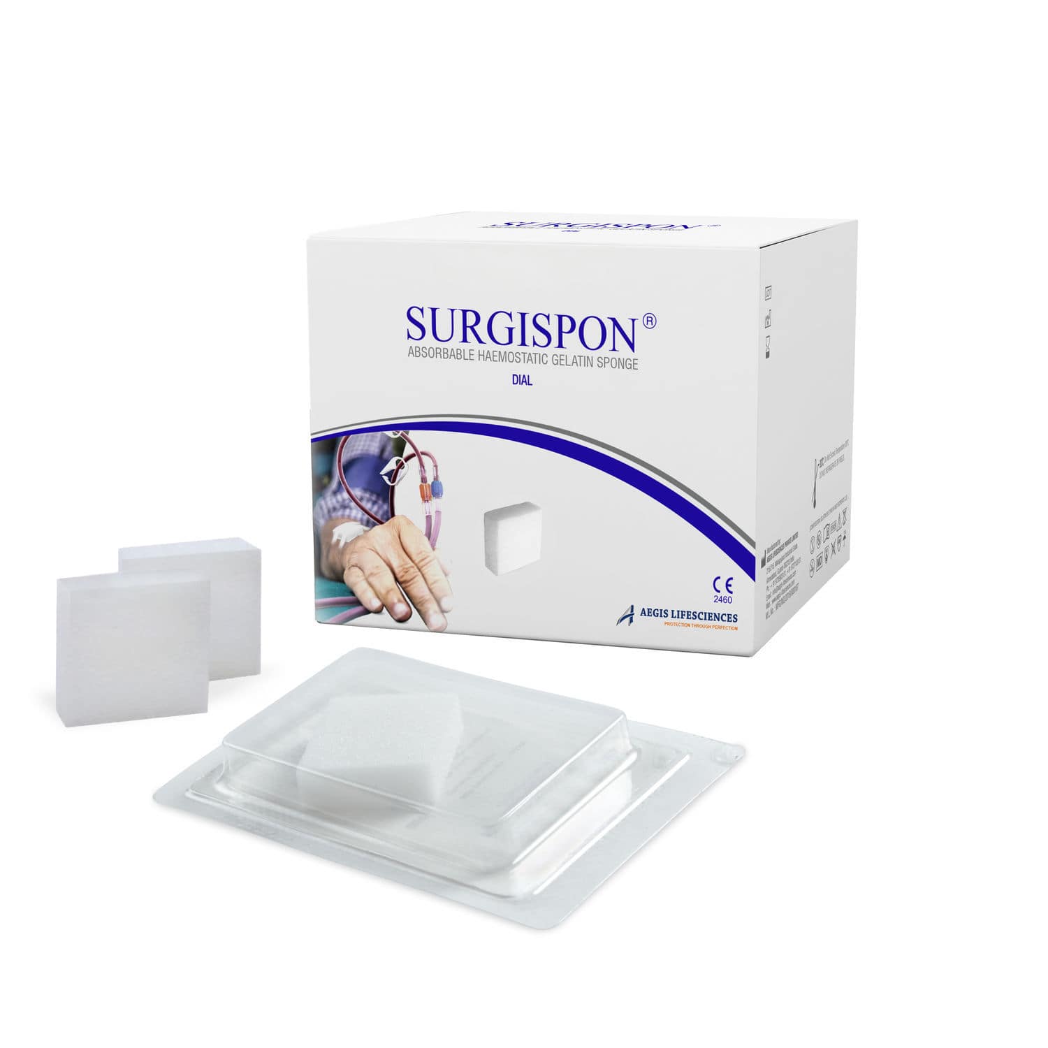 Pad-Hämostat - SURGISPON - Aegis Lifesciences