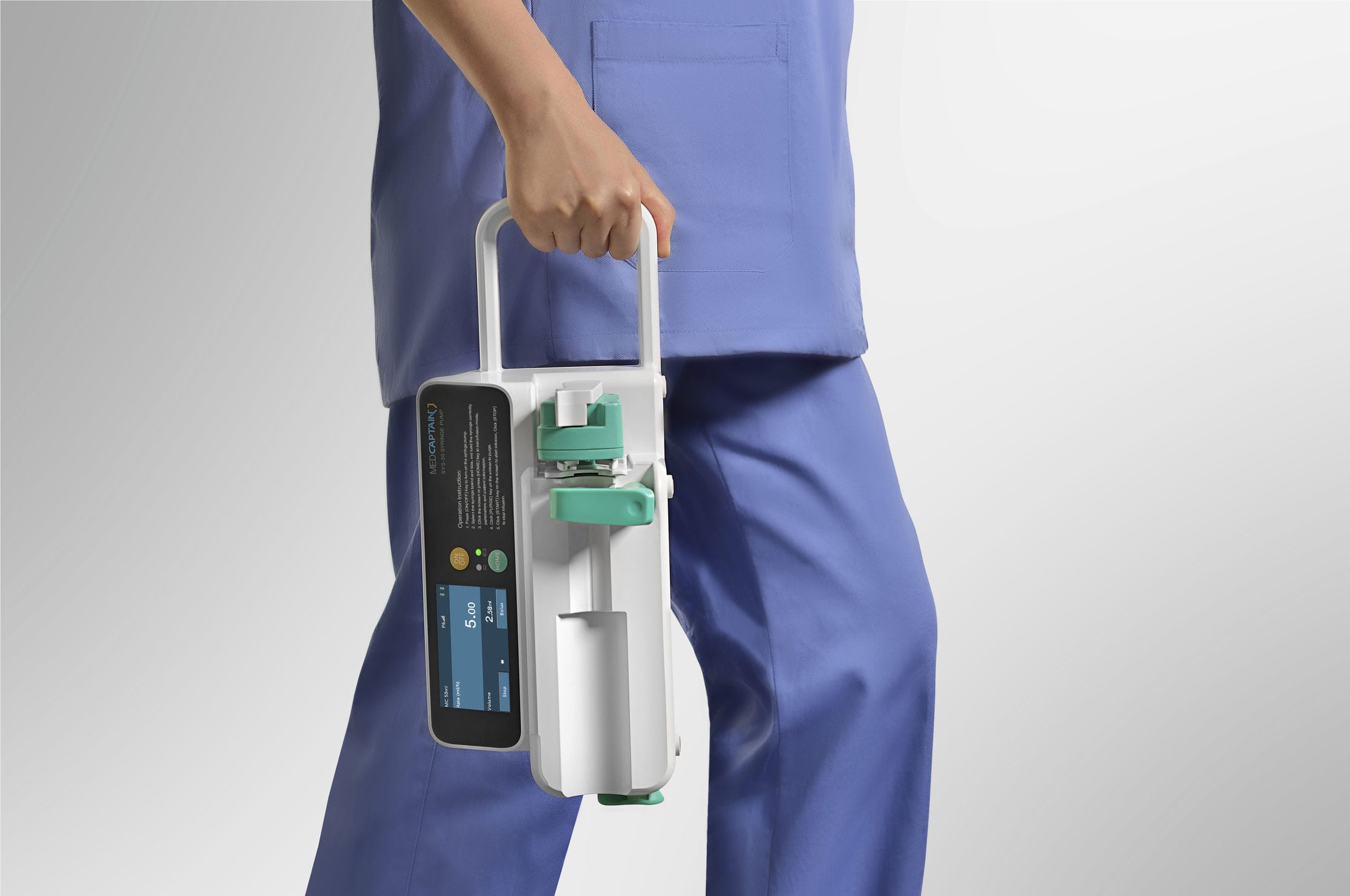 Infusionspumpe / 1 Kanal - Sys-50 - Medcaptain Medical Technology ...