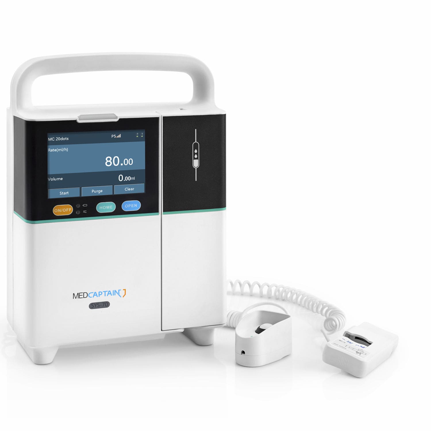 Infusionspumpe / 1 Kanal - SYS-70 - Medcaptain Medical Technology - Notfall / volumetrisch