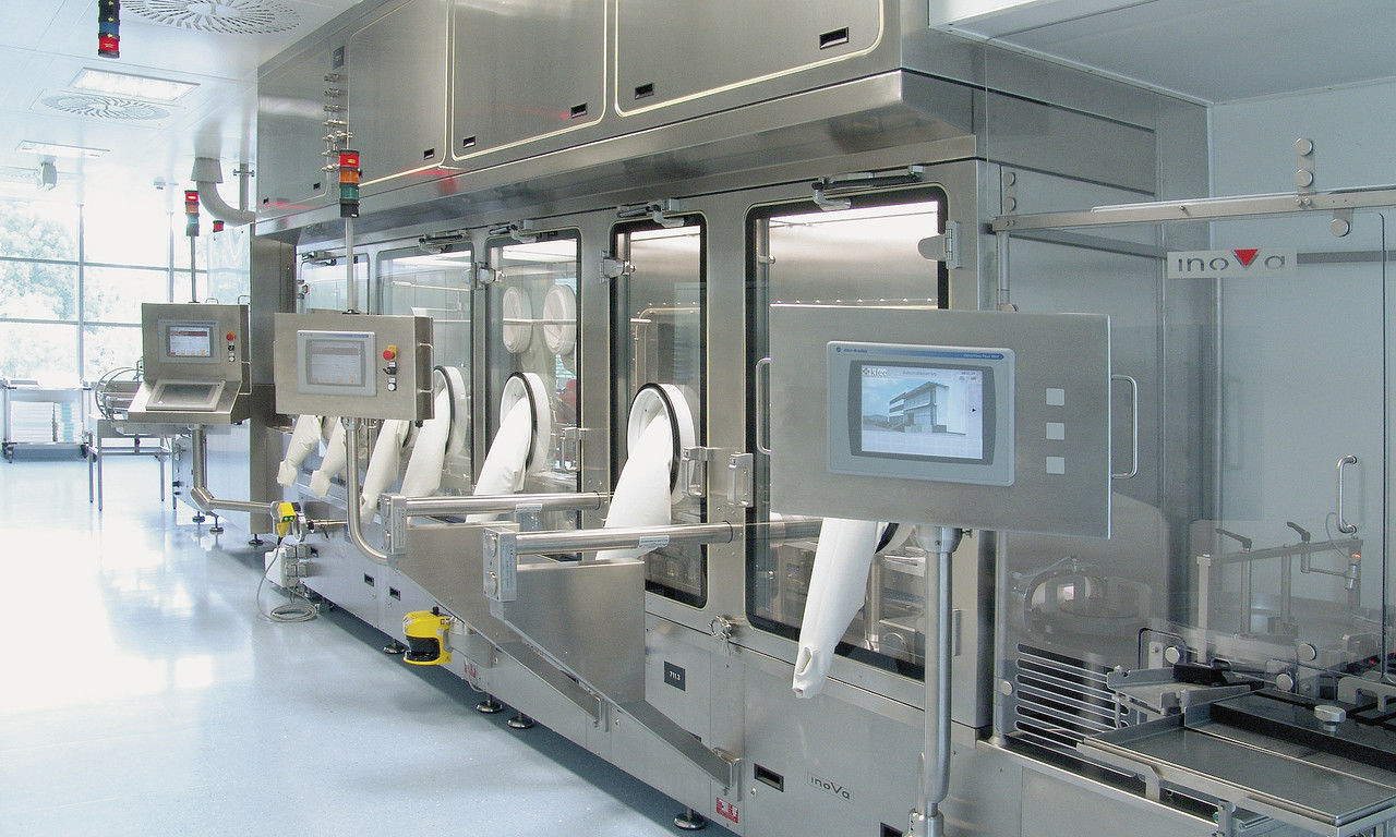 Isolator zum Füllen - Metall + Plastic - für Reinraum / ISO Klasse 5 ...