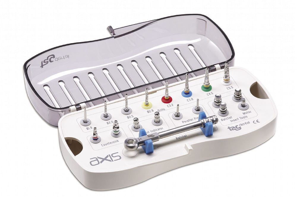 Instrumentenset für Dentalimplantologie - Compact Axis - TAG Dental