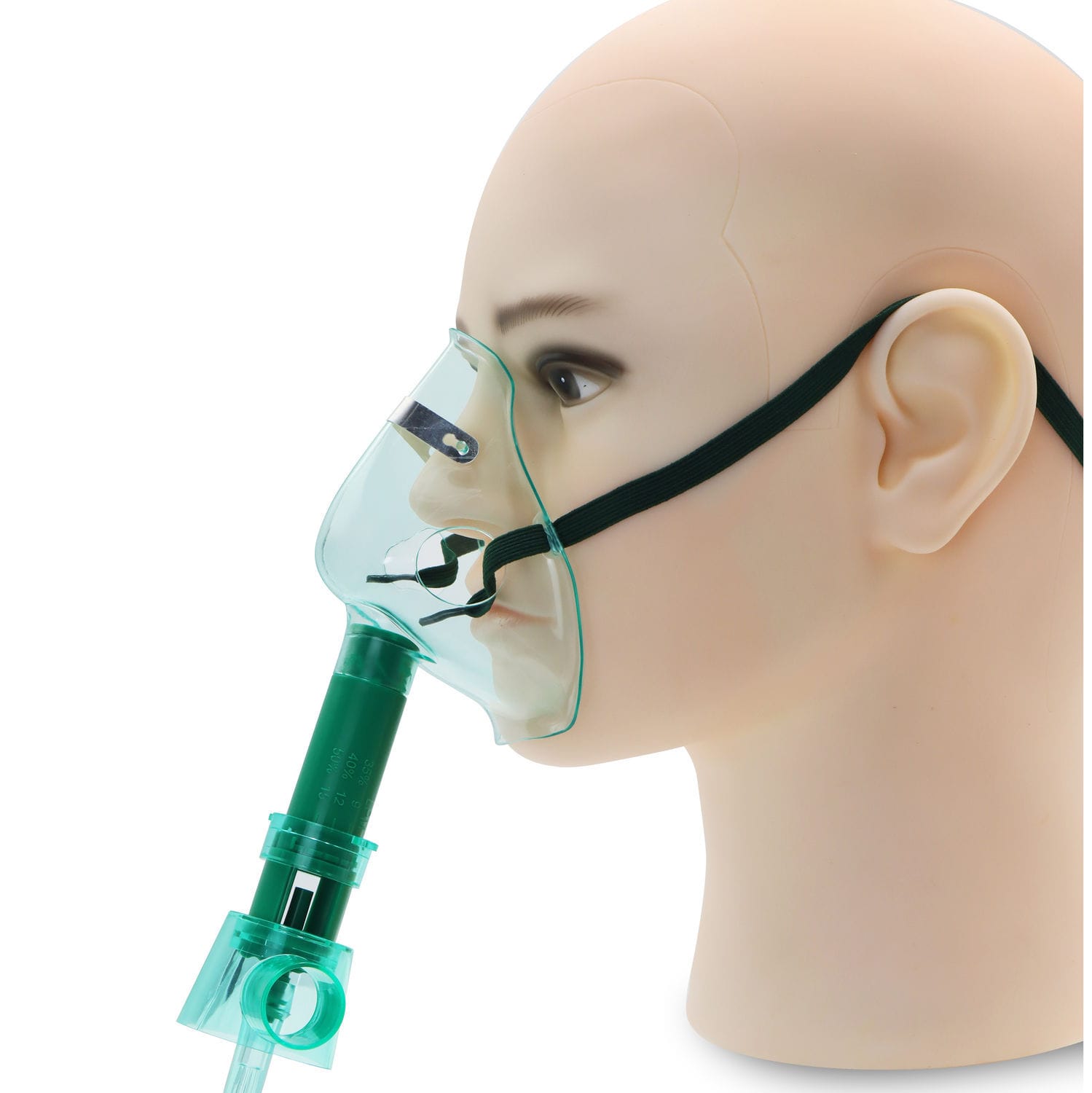 PVC-Sauerstoffmaske - WEGO Medical - transparent / Venturi