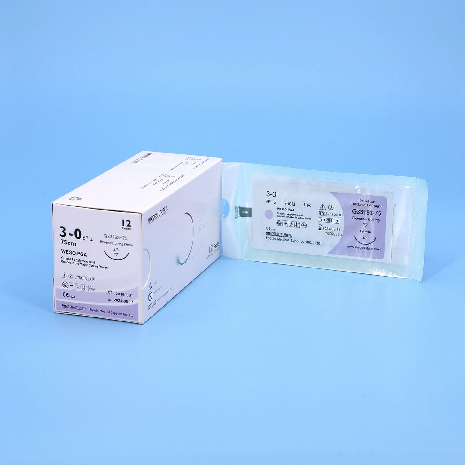 Resorbierbarer Nähfaden - PGA - WEGO Medical - Allgemeinchirurgie ...