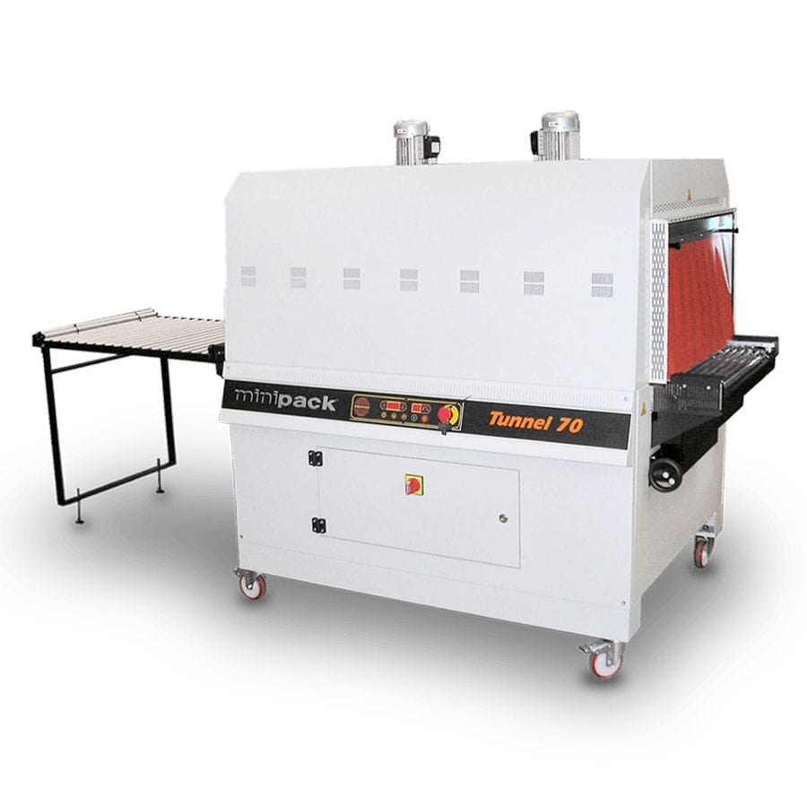 Manuelle Verpackungsmaschine - Tunnel 70 Digit - dm packaging group - auf Rollen / Folien