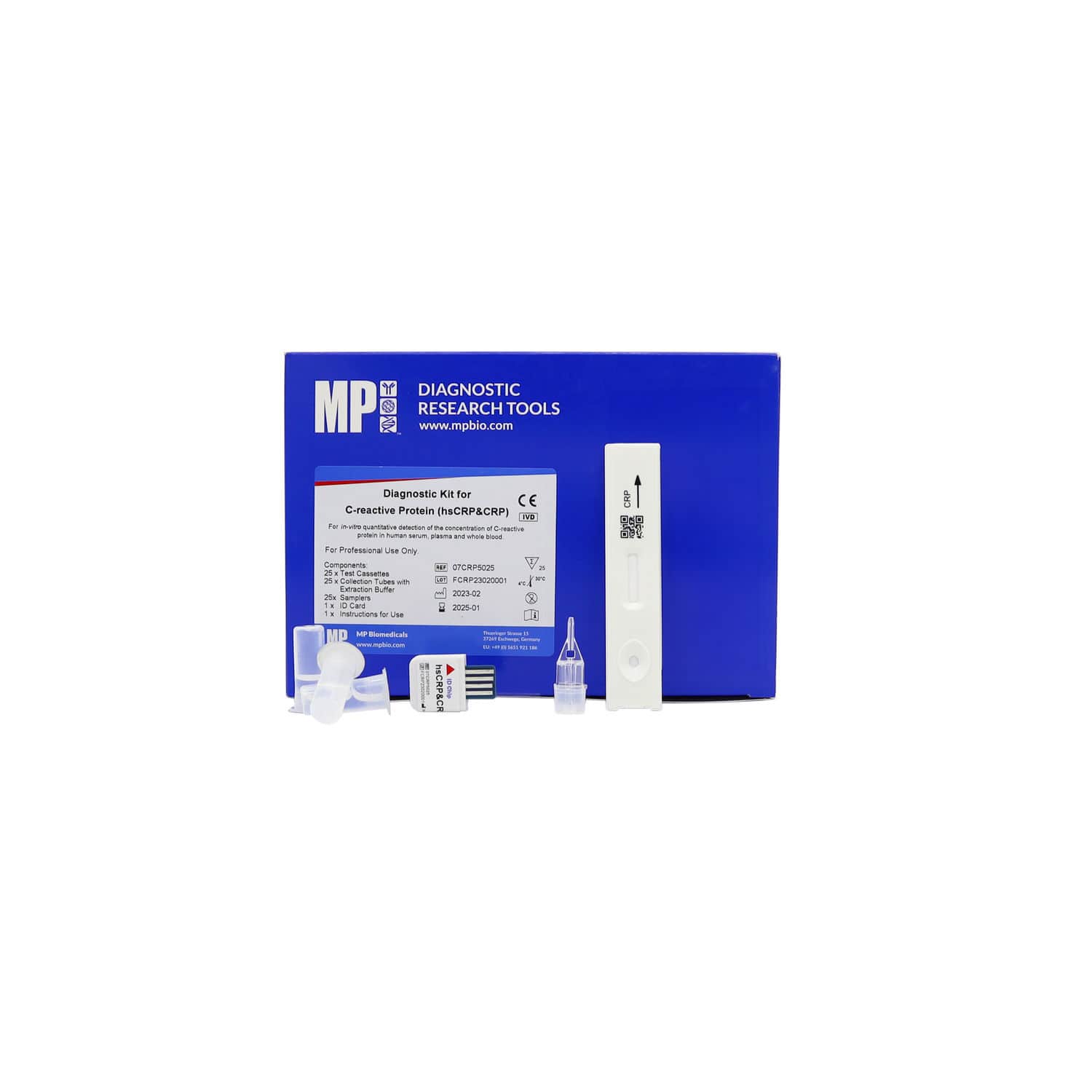 Testkit / C-reaktives Protein - 07CRP5025 - MP Biomedicals - für ...