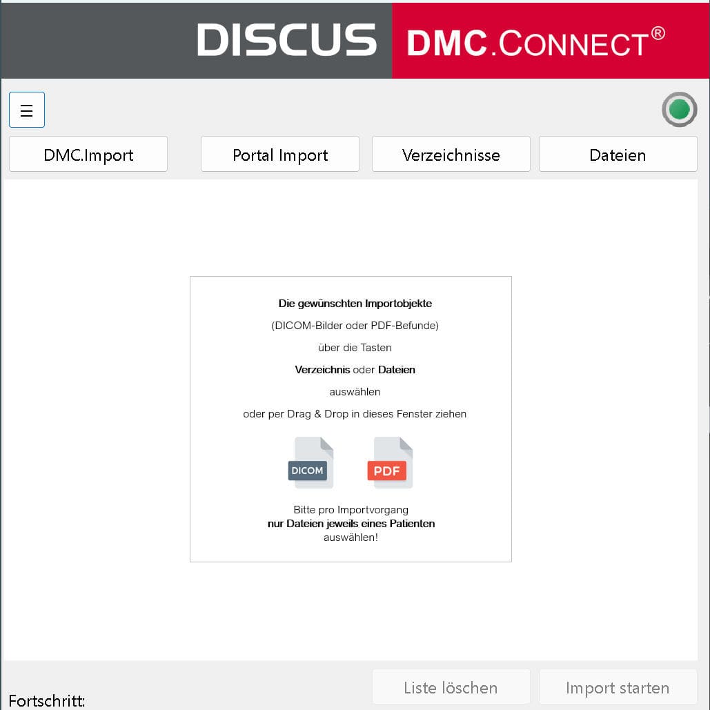 Software für DICOM - DMC.Connect - Discus - Orthopädie / Kardiologie ...