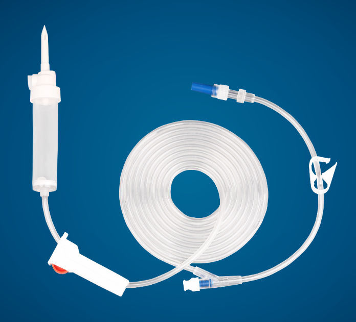 Infusionsset mit Tropfkammer - KS-IV502 - Kapsam - mit Absperrhahn ...