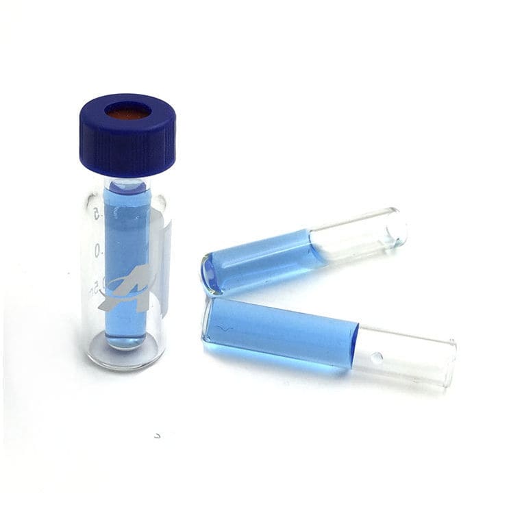 Phiole für HPLC - Flat Bottom Micro-Inserts - ZHEJIANG AIJIREN TECHNOLOGY INC. - GC / Glas / mit ...