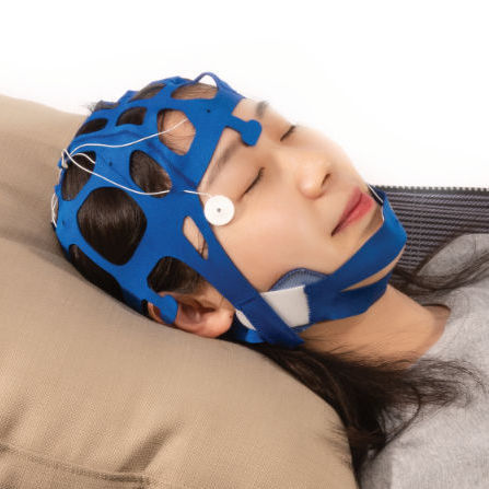 EEG-Haube / 8 Kanäle - TC5110 series - Tenocom - für Erwachsene / blau