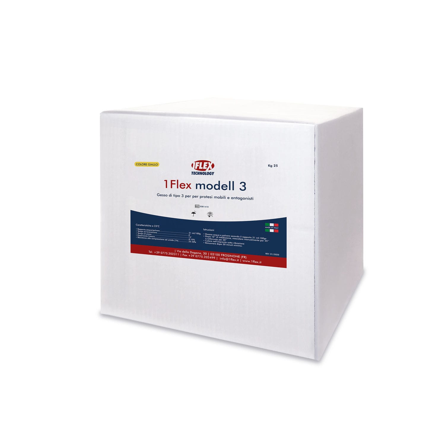 Zahnmedizinisches Material / Gips - Modell3 - 1Flex Technology - Stein ...