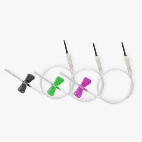 Blutentnahmenadel - HeBei ChaoRan Medical Instruments - mit Flügel / 24G