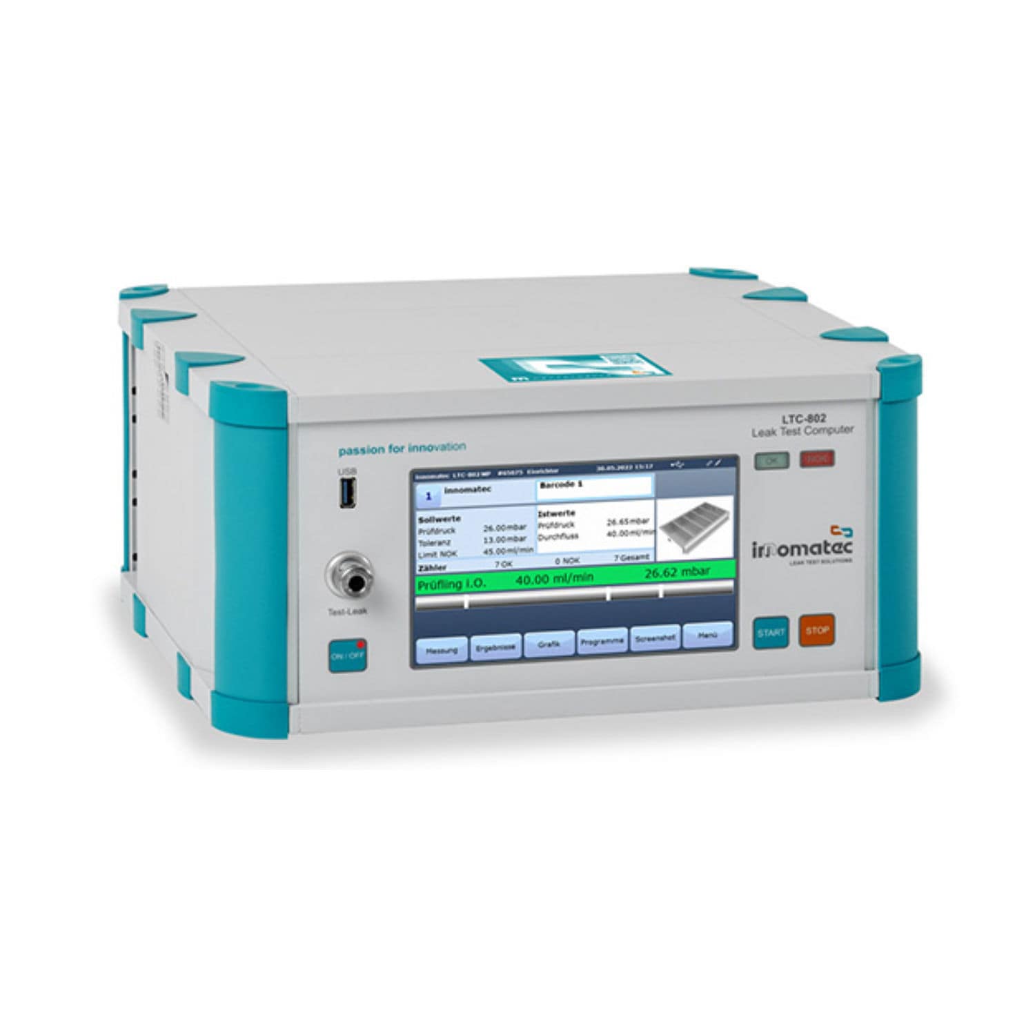 Labor-Dichtheitsprüfgerät - LTC-802 M - innomatec Mess- und ...