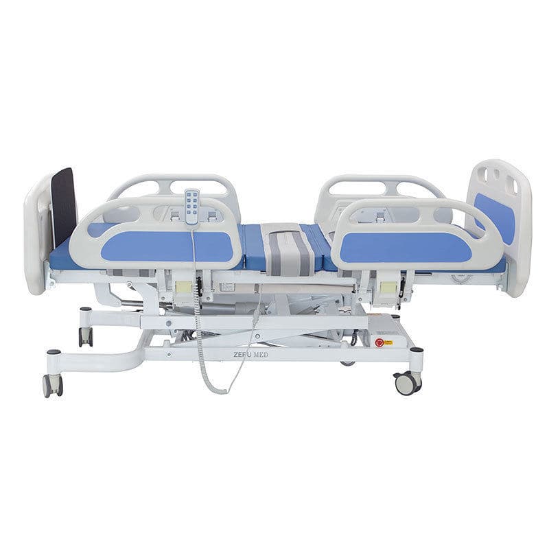 Pflegebett - DK1 - Shandong Zepu Medical Technology - elektrisch / auf Rollen / dreiteilig