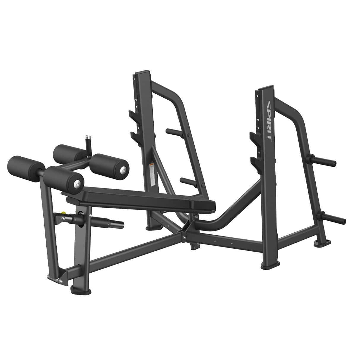 Invers-Kraftbank - SP-7516 - SPIRIT Fitness - mit Hantelscheibenablage
