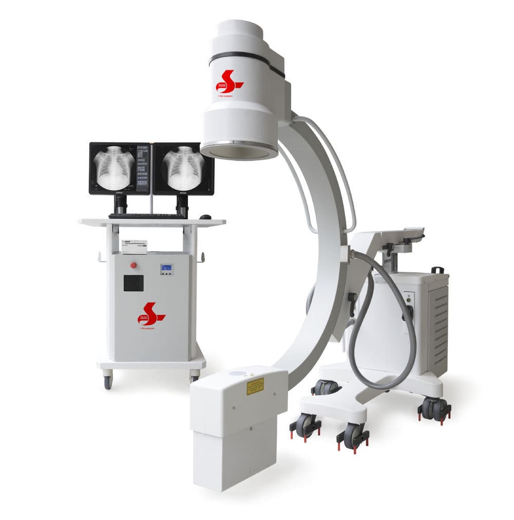 Mobiler C-Bogen - Smam - mit Bildverstärkerröhre / mit Videosäule