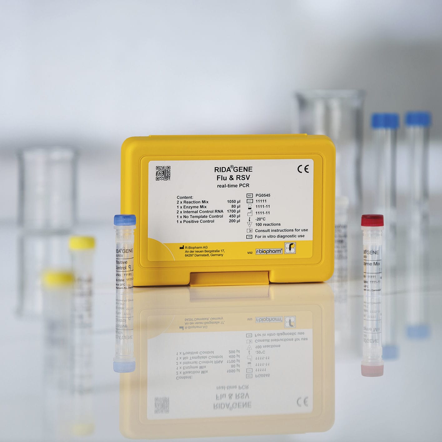 Grippe-Testkit - RIDA®GENE - R-Biopharm AG - Atemwegs-Synzytialviren ...