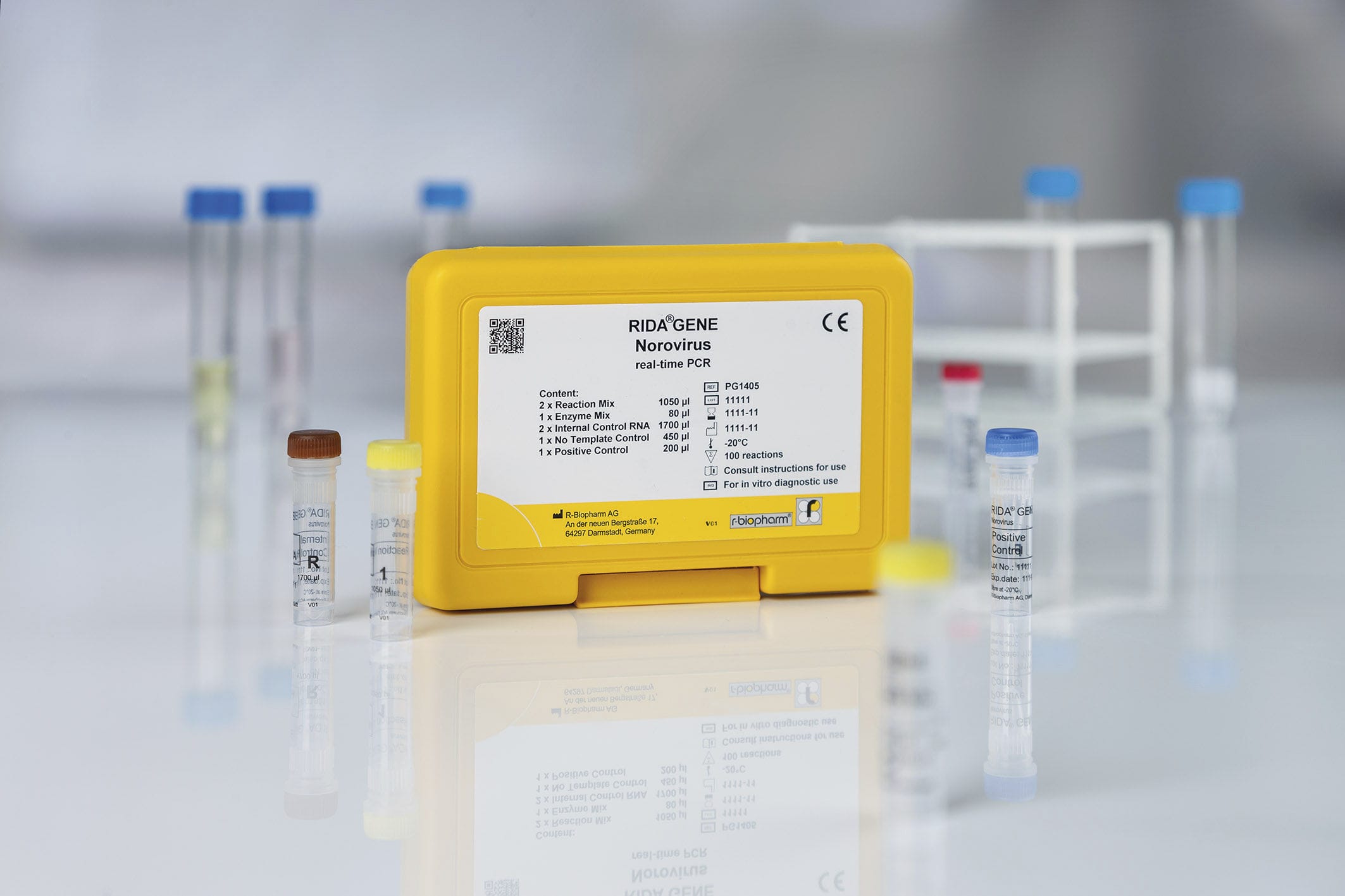 Testkit für Magen-Darm-Krankheiten - PG1405 - R-Biopharm AG - Norovirus ...