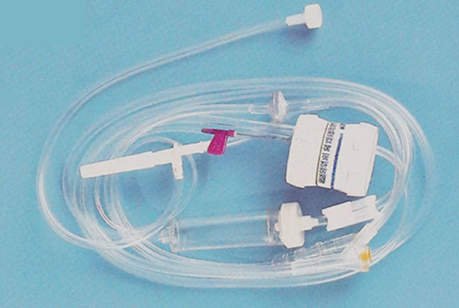 Infusionsset mit Y-Verbinder - 1062 - Rongbo Medical - mit Tropfkammer ...