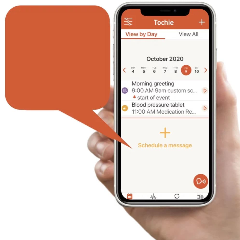 Android-Applikation / Kommunikation - Tochie - Tochtech Technologies Ltd - mit WLAN-Lautsprecher
