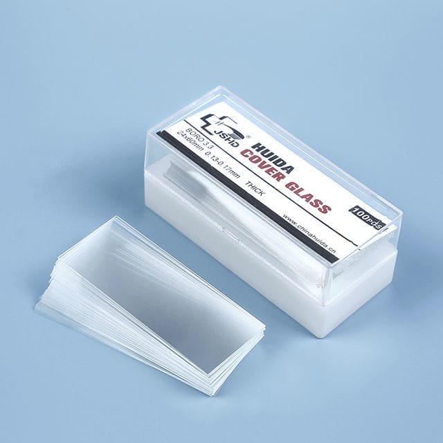 Mikroskop-Deckglas / Borosilikatglas - Jiangsu Huida Medical Instruments