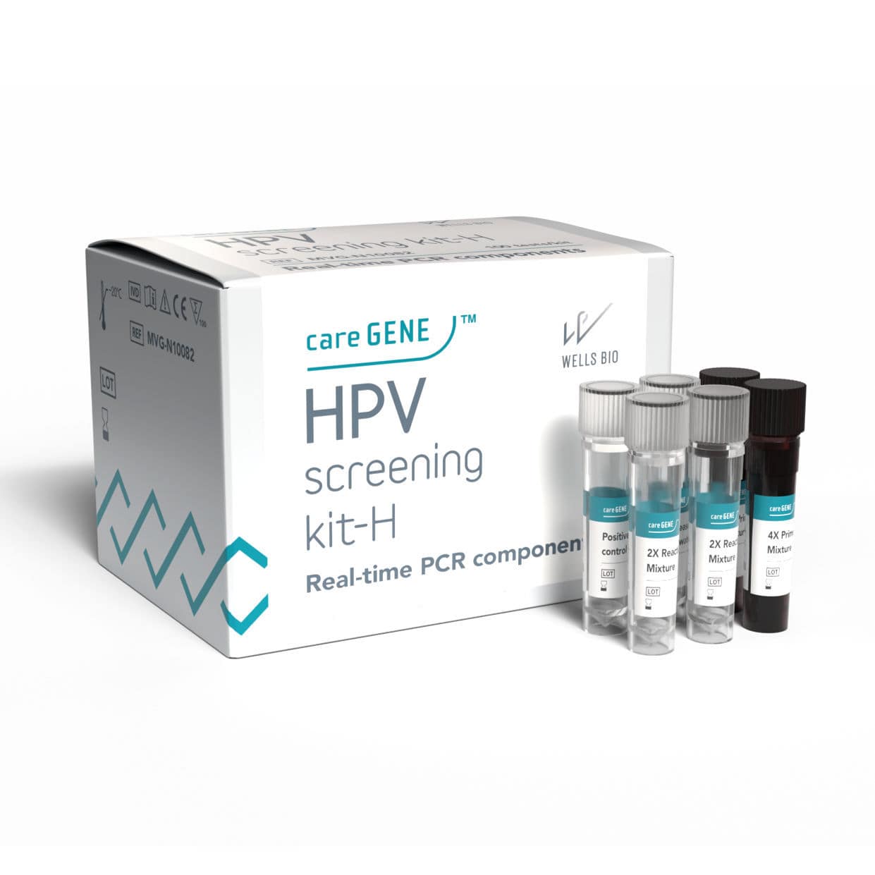 Testkit für Geschlechtskrankheiten - careGENE™ HPV screening kit-H ...