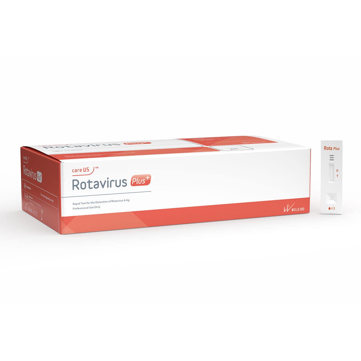 Rotaviren-Schnelltest - careUS™ Rotavirus Plus - WELLS BIO - für ...