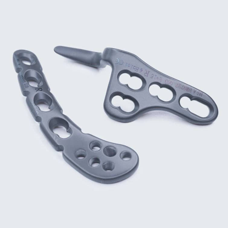 Kompressionsplatte für Schlüsselbein - 1073 series - 7S Medical ...