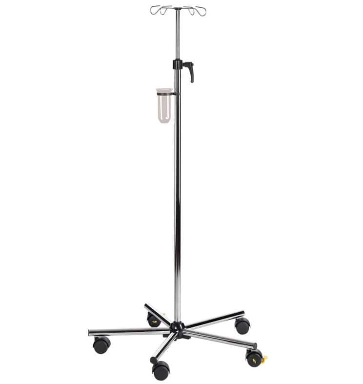 Infusionsstativ auf Rollen - MEDI-CARE Mini - SIMPEX - 4 Haken ...