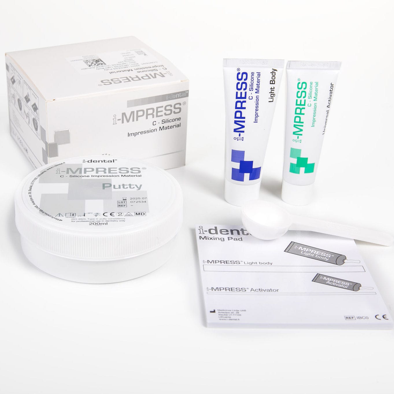 Dentalmaterial-Kit / Silikon - i-MPRESS - i-dental - orthodontisch ...