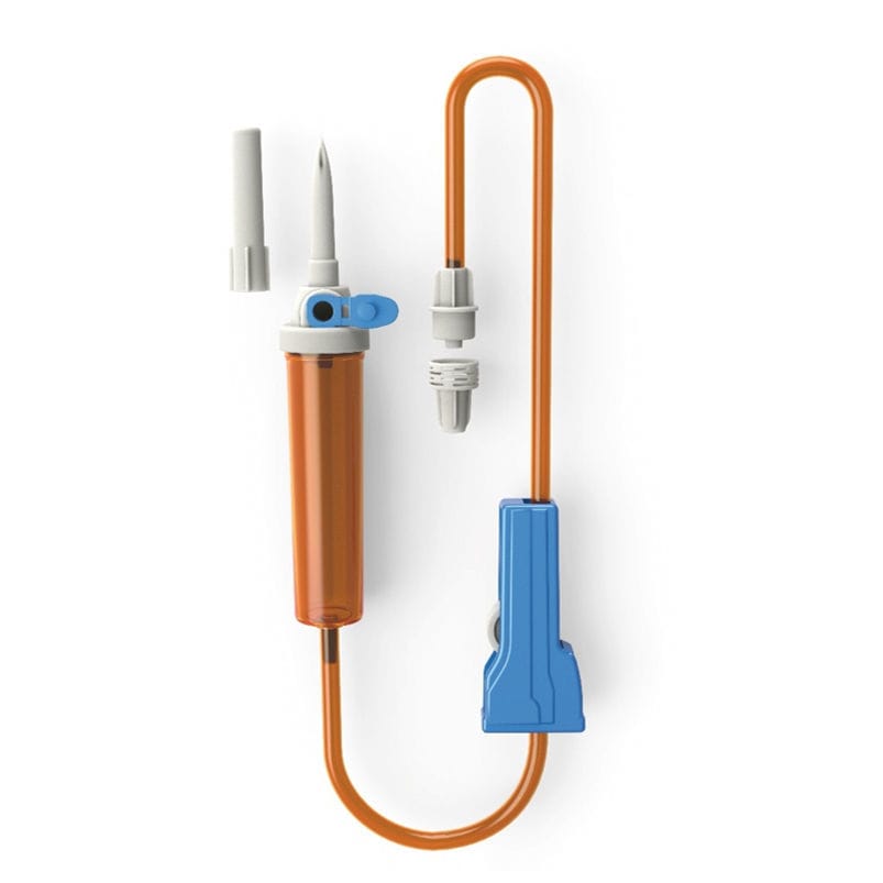 Infusionsset mit Tropfkammer - UV IS - Margomed - mit Lichtschutz / mit ...