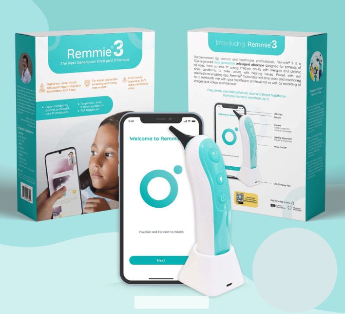 Video-Otoskop / für Kinder - Remmie Inc. - mit Spekulum