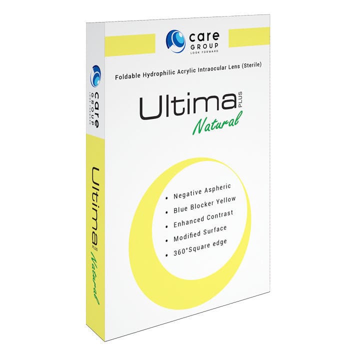 Monofokale Intraokularlinse - Ultima Plus Natural - Care Group