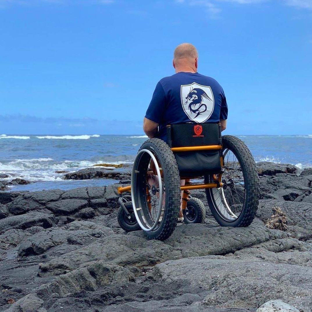 Manueller Rollstuhl - AT-Beast - Lasher Sport - für Strand / Sport ...