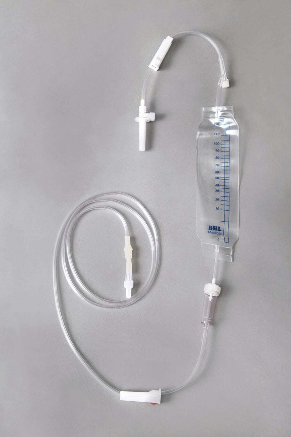 Infusionsset mit Tropfkammer - P120 - BHL-Medical - mit Y-Verbinder