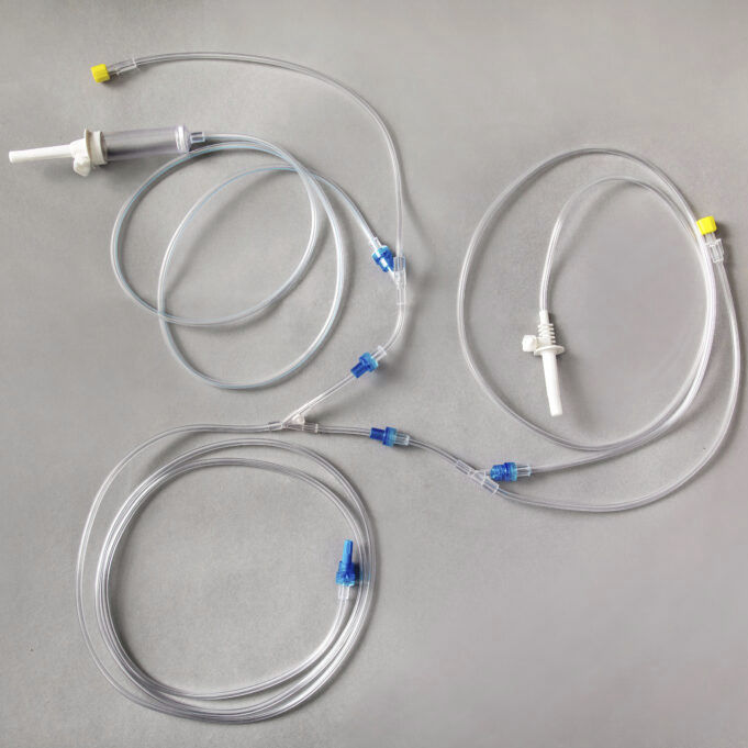 Infusionsset mit Tropfkammer - 4000102 - BHL-Medical - mit Y-Verbinder ...