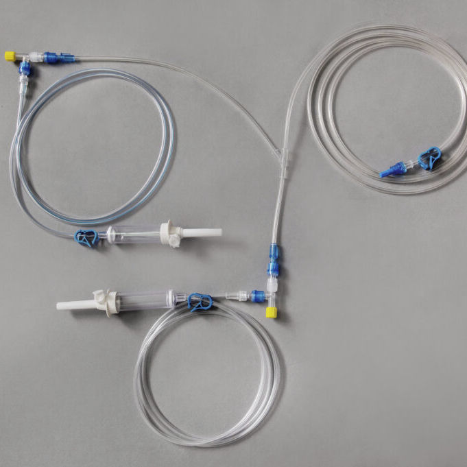 Infusionsset mit Tropfkammer - 4000103-B - BHL-Medical - mit Absperrhahn