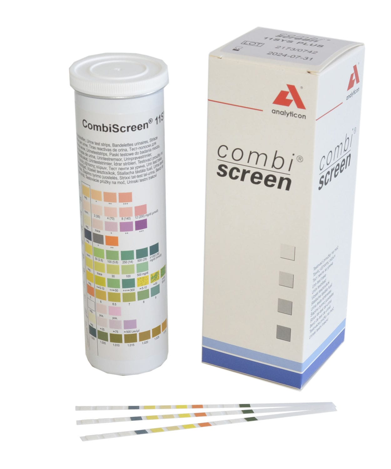 Multi-Parameter-Teststreifen - Combi-Screen® PLUS - Analyticon ...