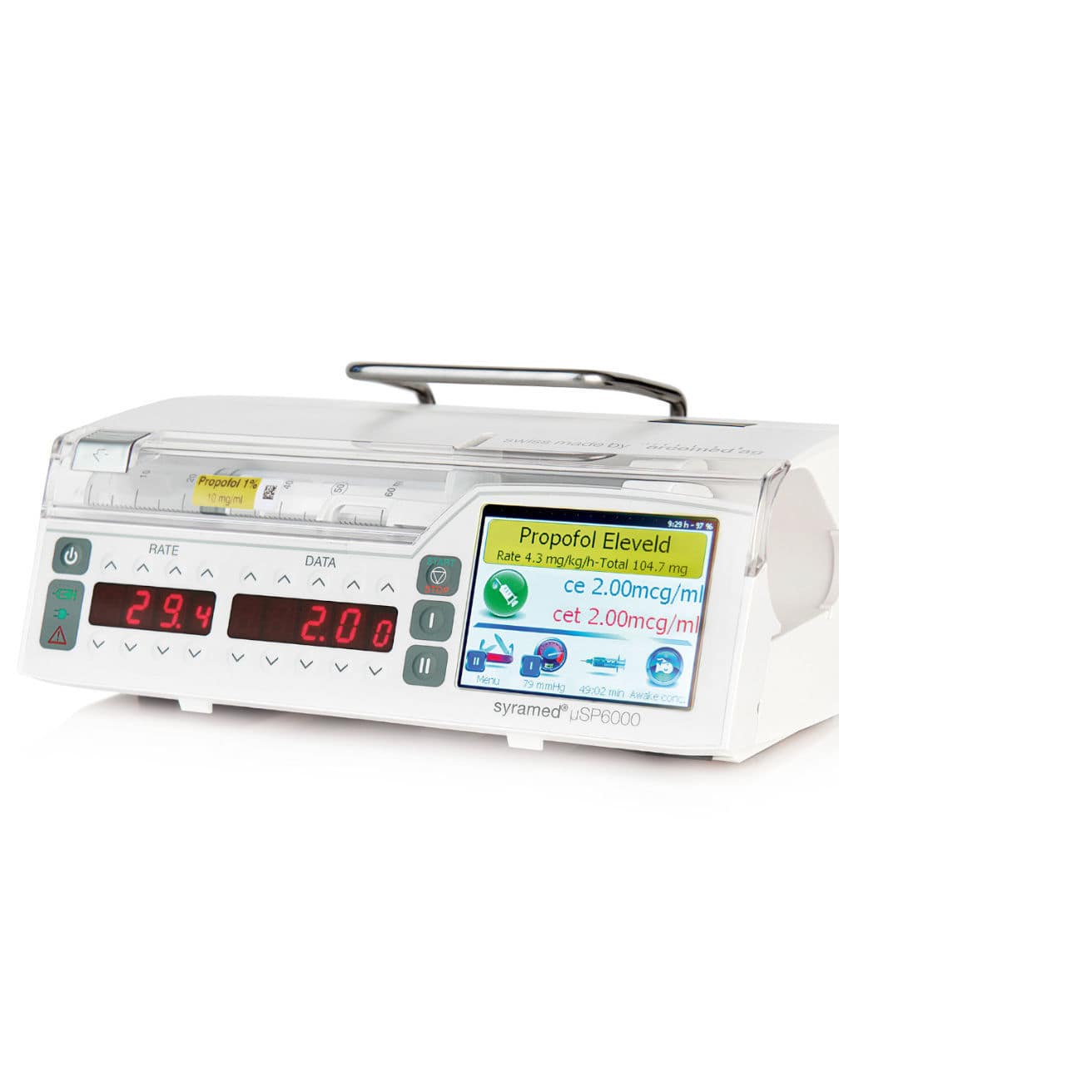 Anästhesie-Spritzenpumpe - Syramed®µSP6000 Chroma - Arcomed AG Medical ...