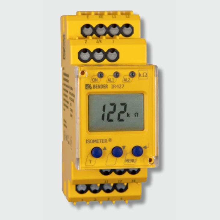 Temperaturmessgerät - ISOMETER® IR427 - Bender - Elektroisolierung ...