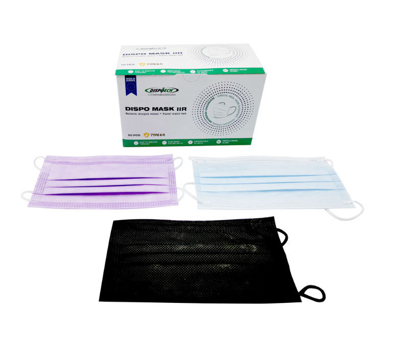 Halbgesichtsschutzmaske - Dispotech - Erwachsene / unisex / 50er-Packung